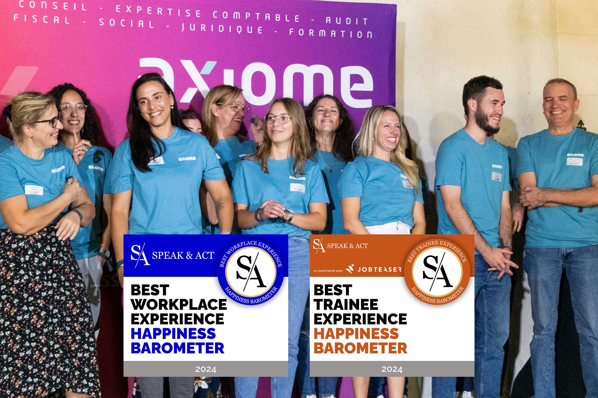 Axiome obtient deux labels pour sa qualité de vie au travail